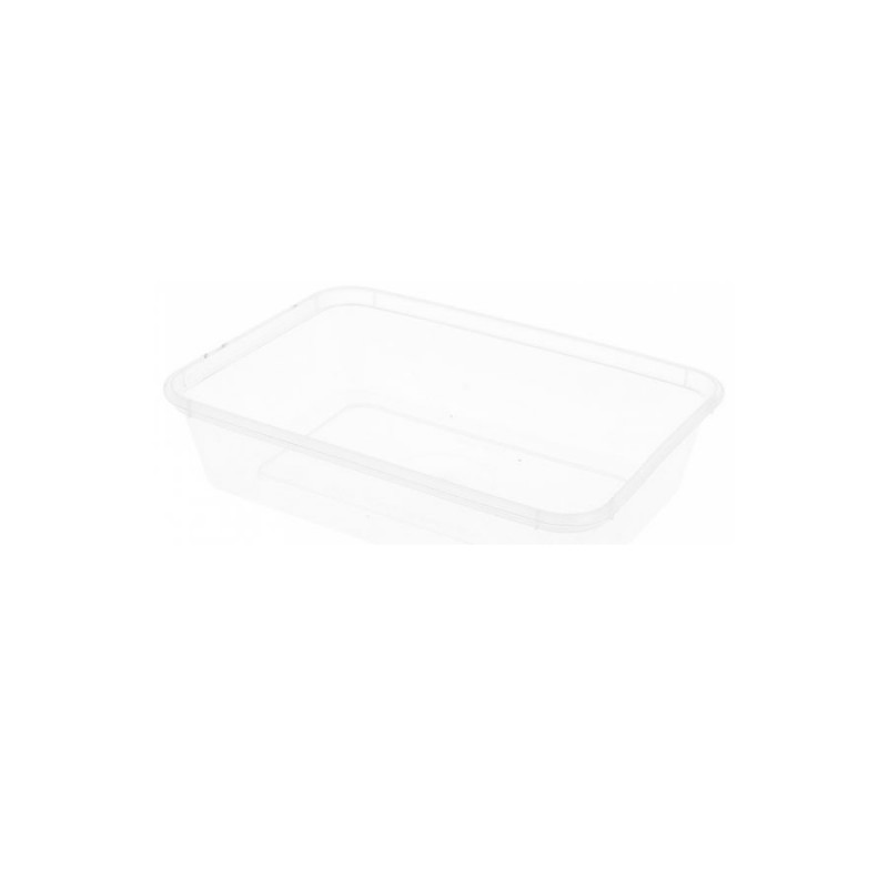 Recipiente Plástico Rectangular 50 ml - 16,8 x