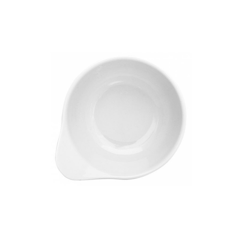 Bol Oval Blanco Melamina 12,4 x 10,7 x 6 cm al