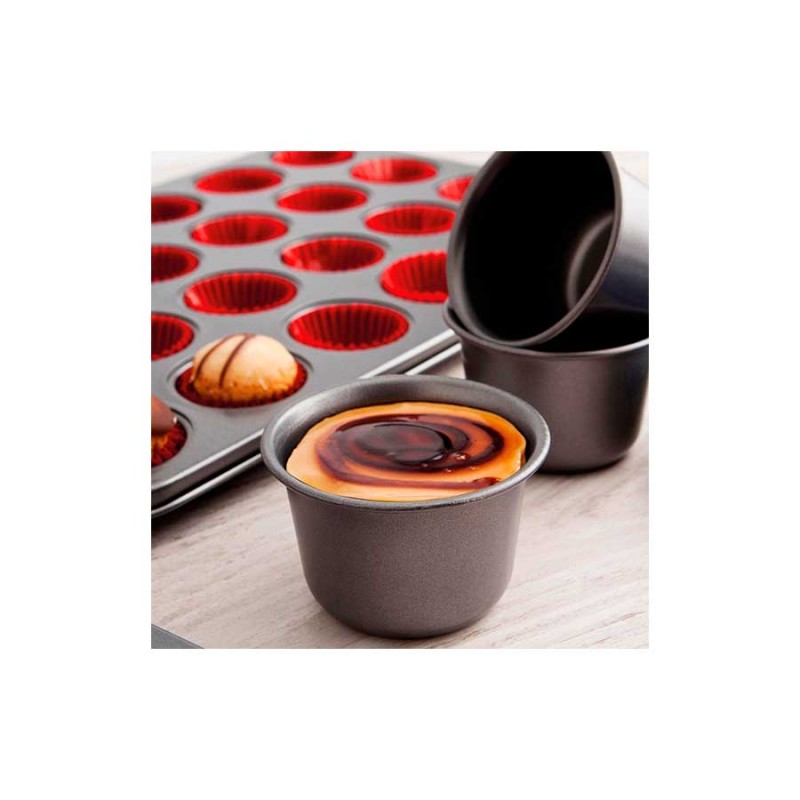 Molde Flan Sweet Grey 7,5 cm.