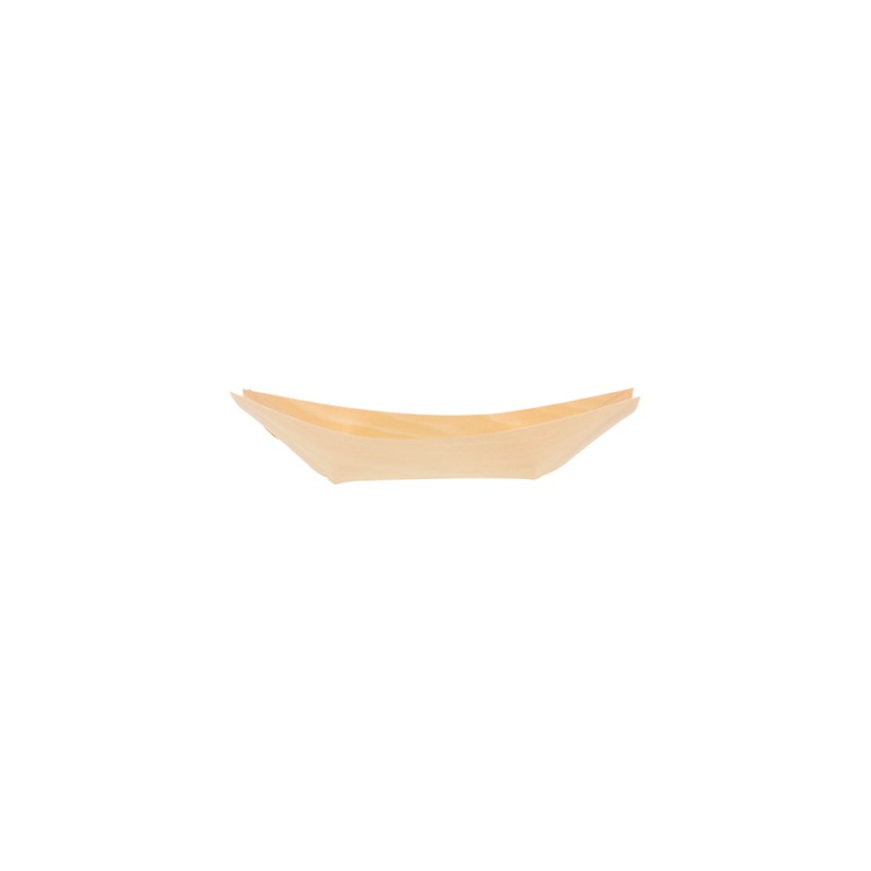 Barquilla Wood 17 x 8,5 x 2 cm. (Pack 100 Uds.) | García de