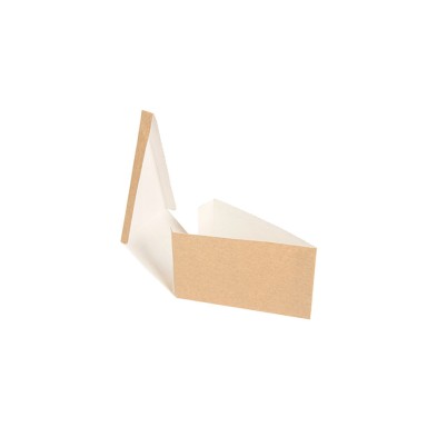 Cajas Triángular Para Porción 14,4 x 8,5 x 9 cm. (Pack 100)